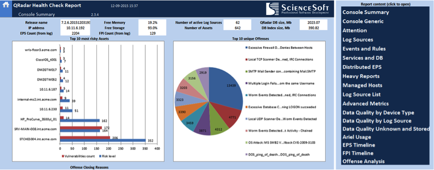 QRadar Apps: Health Check Framework « QRadar Insights